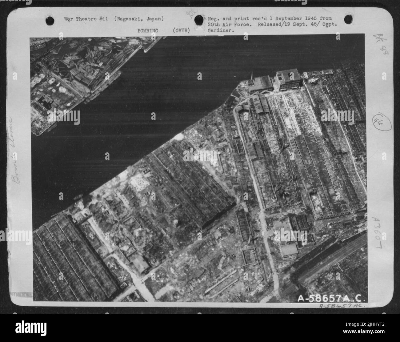 Atomic Bomb Damage In Nagasaki, Japan Stock Photo - Alamy