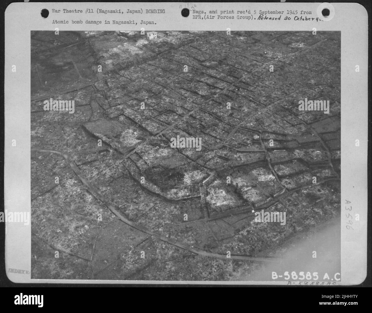Atomic Bomb Damage In Nagasaki, Japan Stock Photo - Alamy