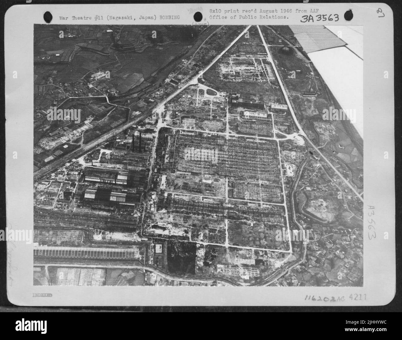 Pacific Air Command, U.S. Army, 3 August 1946 - An Aerial View Of ...