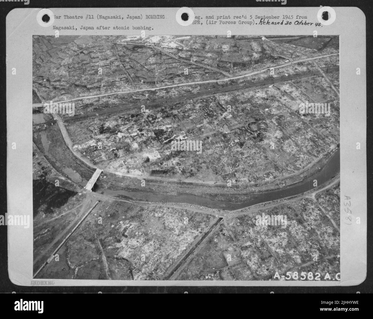 Nagasaki, Japan After Atomic Bombing Stock Photo - Alamy