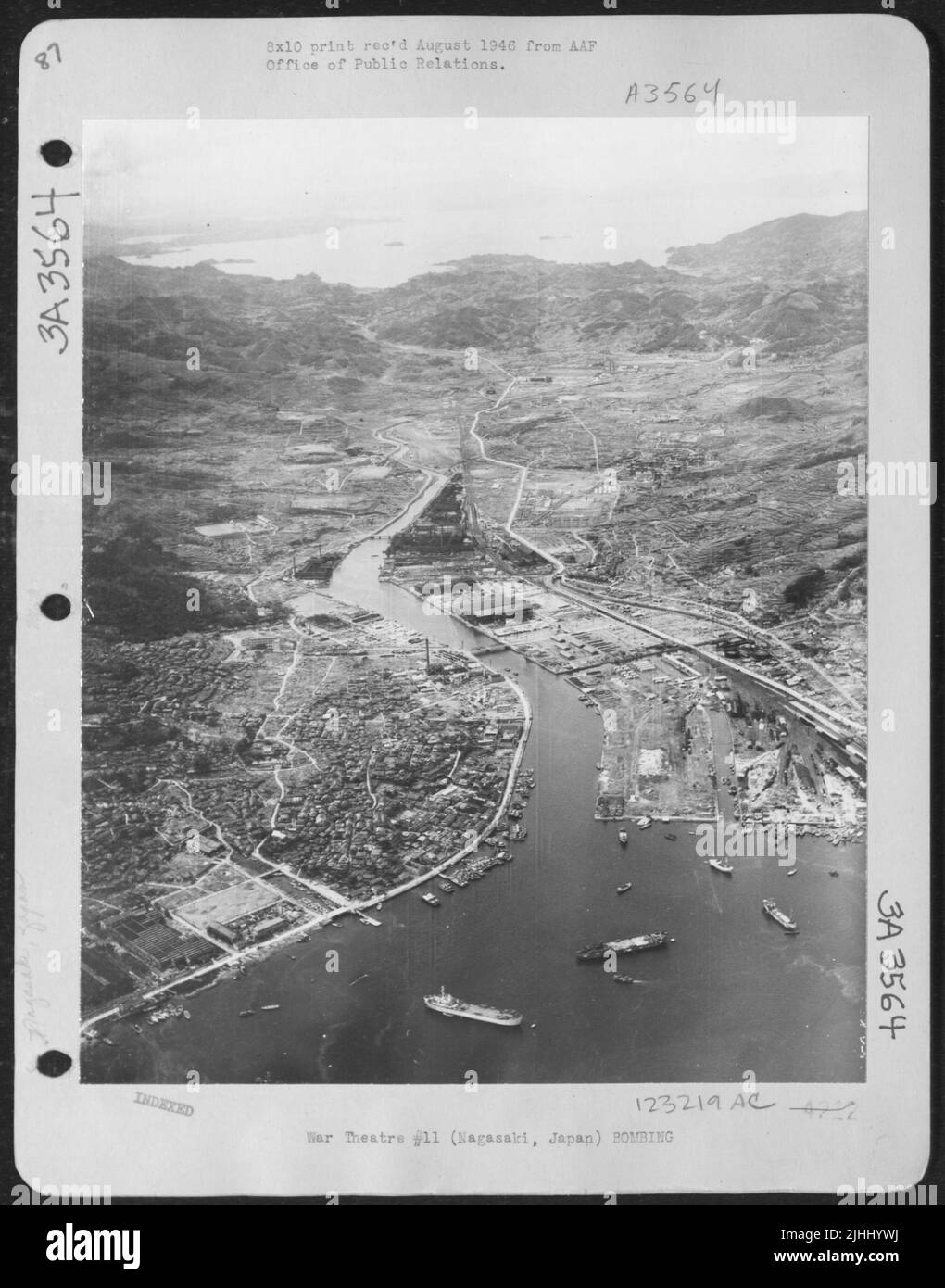 Pacific Air Command, U.S. Army, 3 August 1946 - An Aerial View Of ...