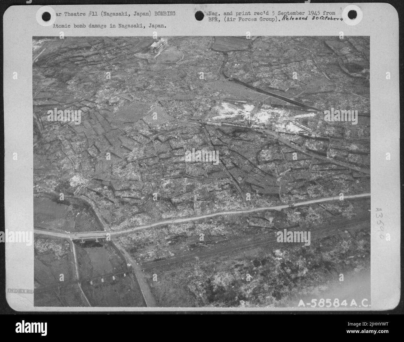 Atomic bomb damage in nagasaki hi-res stock photography and images - Alamy