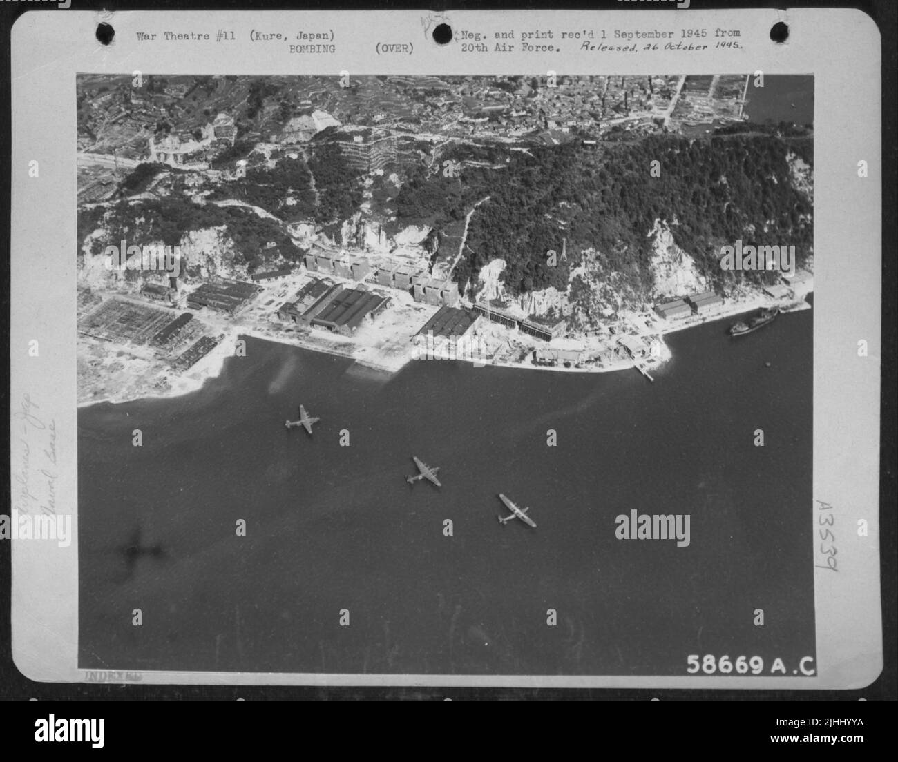 Japanese Seaplanes At Kure Naval Base, Japan Stock Photo - Alamy