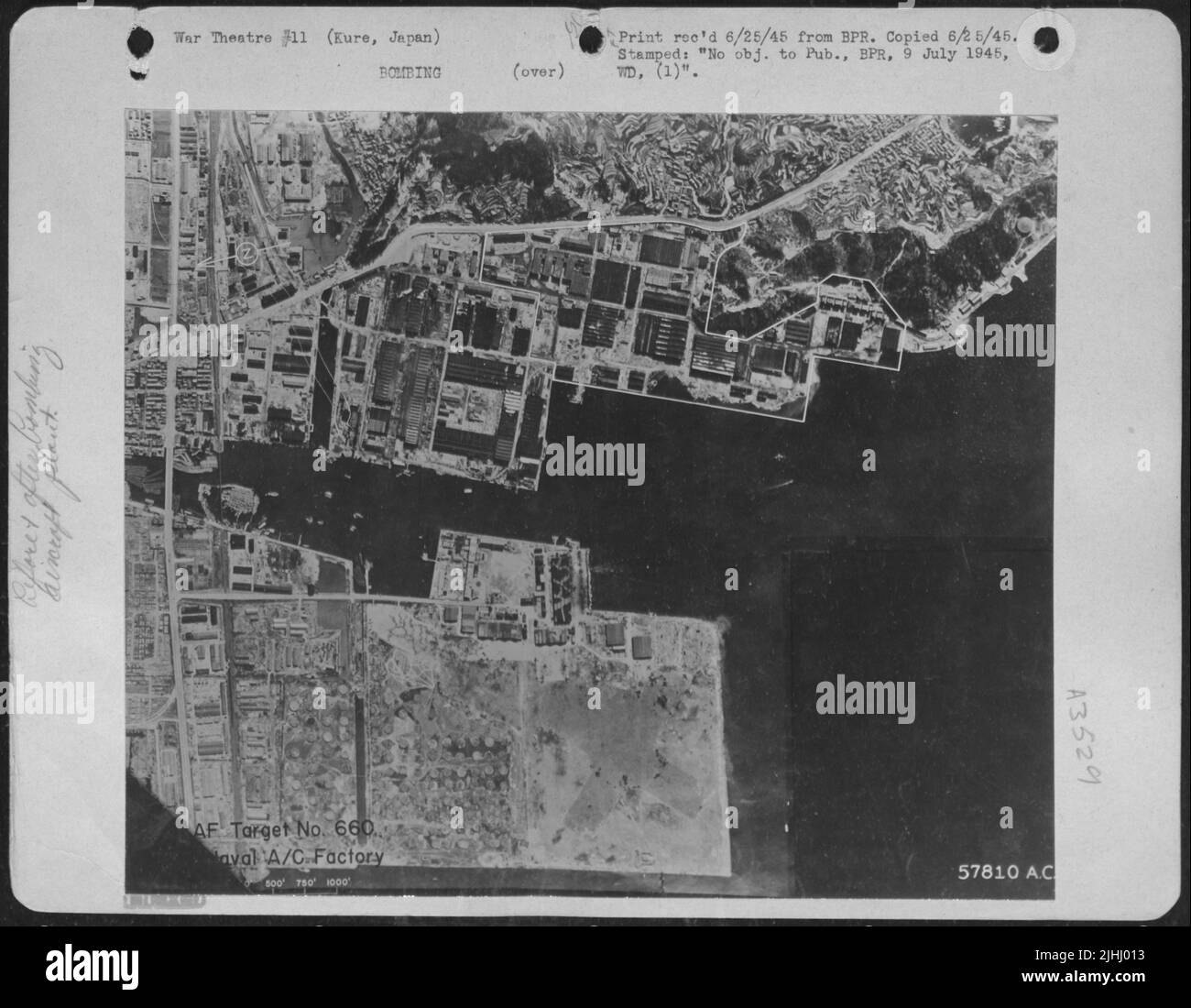 Before -- Pre-Strike Photo Of The Hiro Naval Aircraft Factory, Kure ...