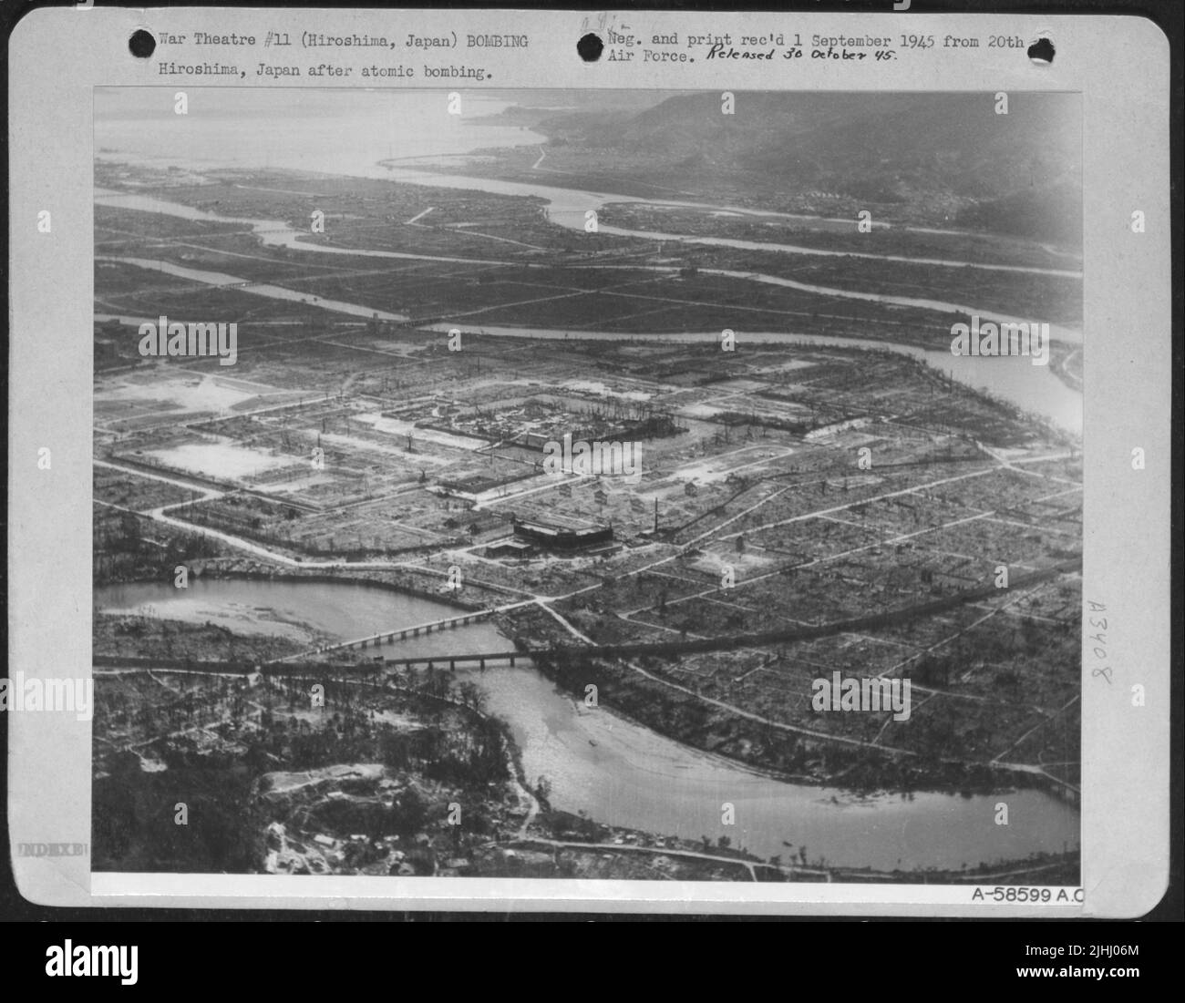 Hiroshima, Japan After Atomic Bombing Stock Photo - Alamy