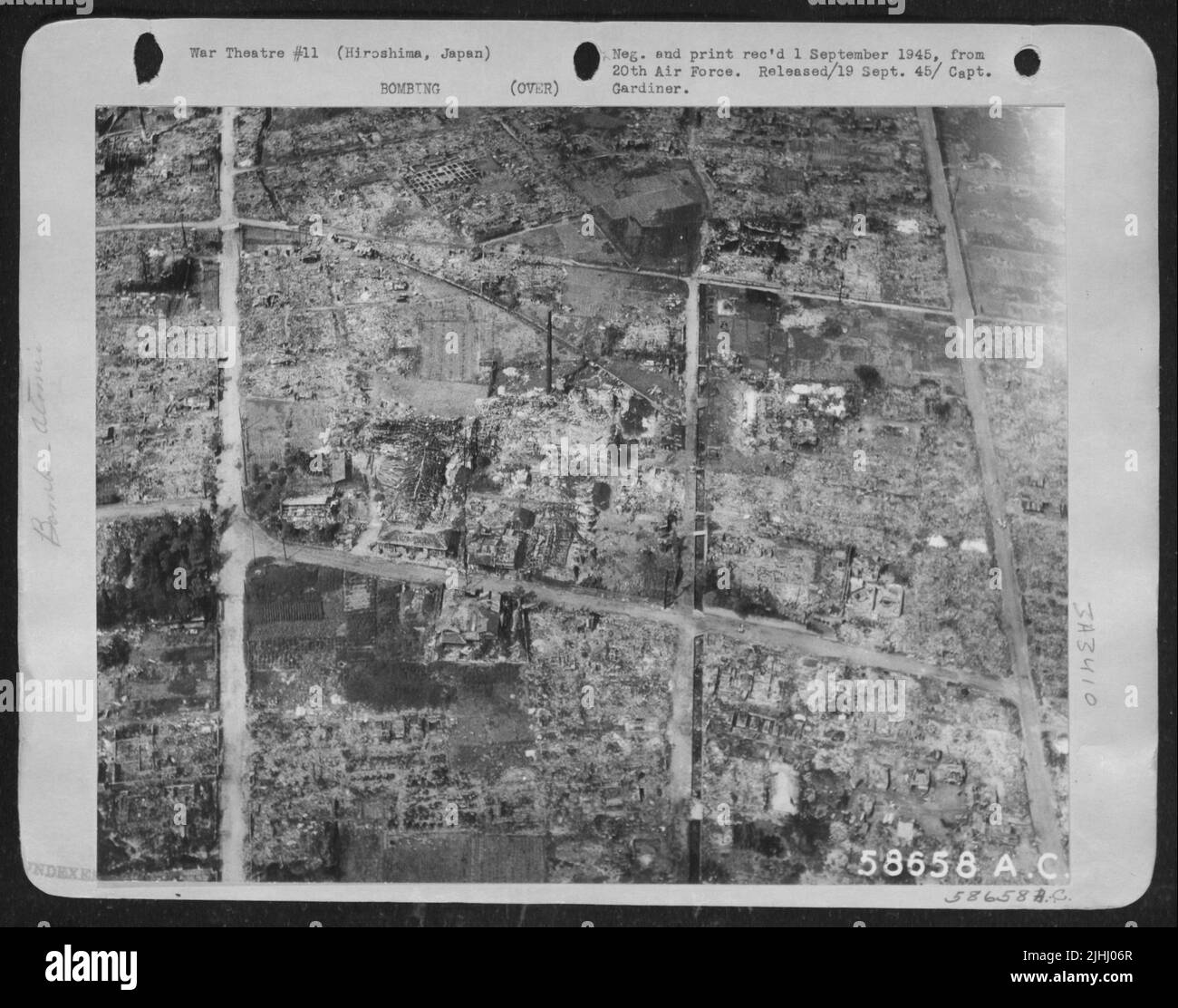 Hiroshima, Japan After Atomic Bombing Stock Photo - Alamy
