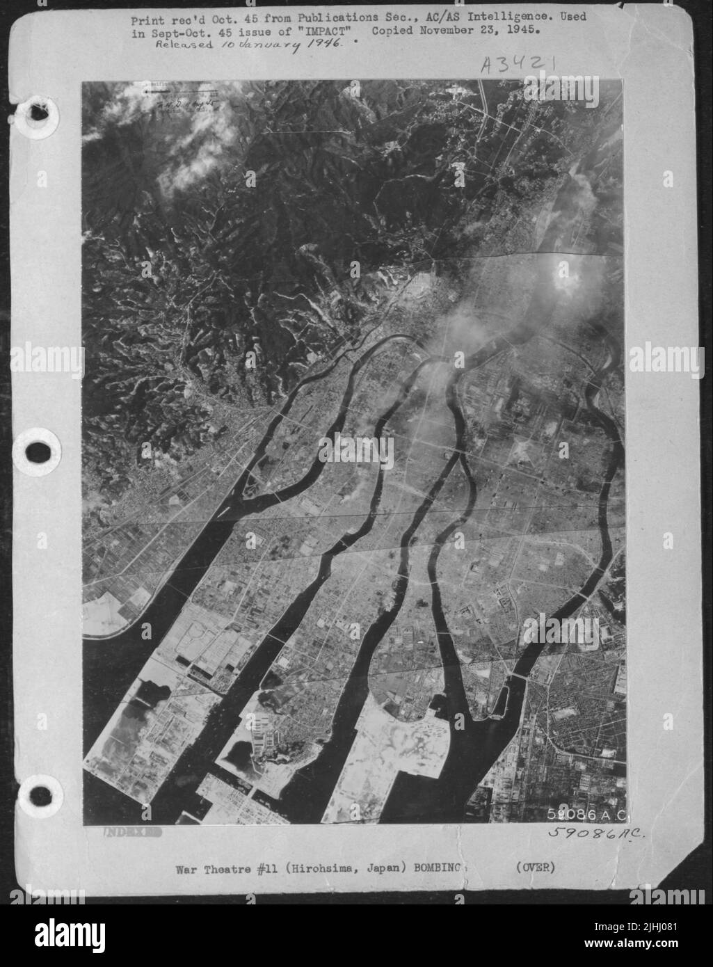 Hiroshima, Japan After Bombing - History's First Atom Bomb Exploded In ...