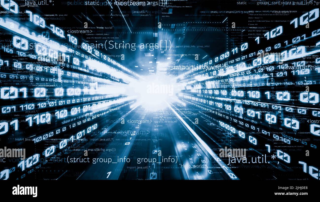 Software Development Application Programming Code And Tacit Computer Coding Concept Of Smart