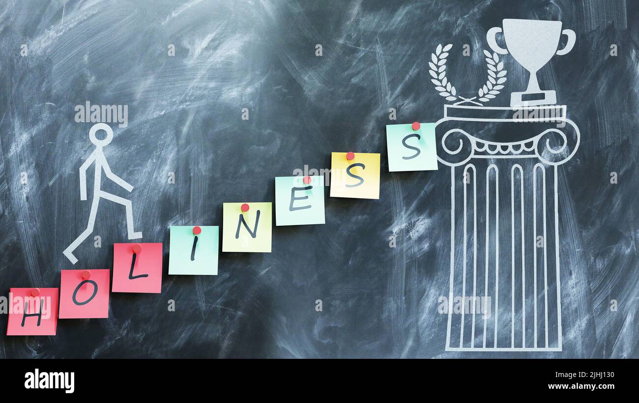 Holiness make steps to success, wealth and prosperity in personal and ...