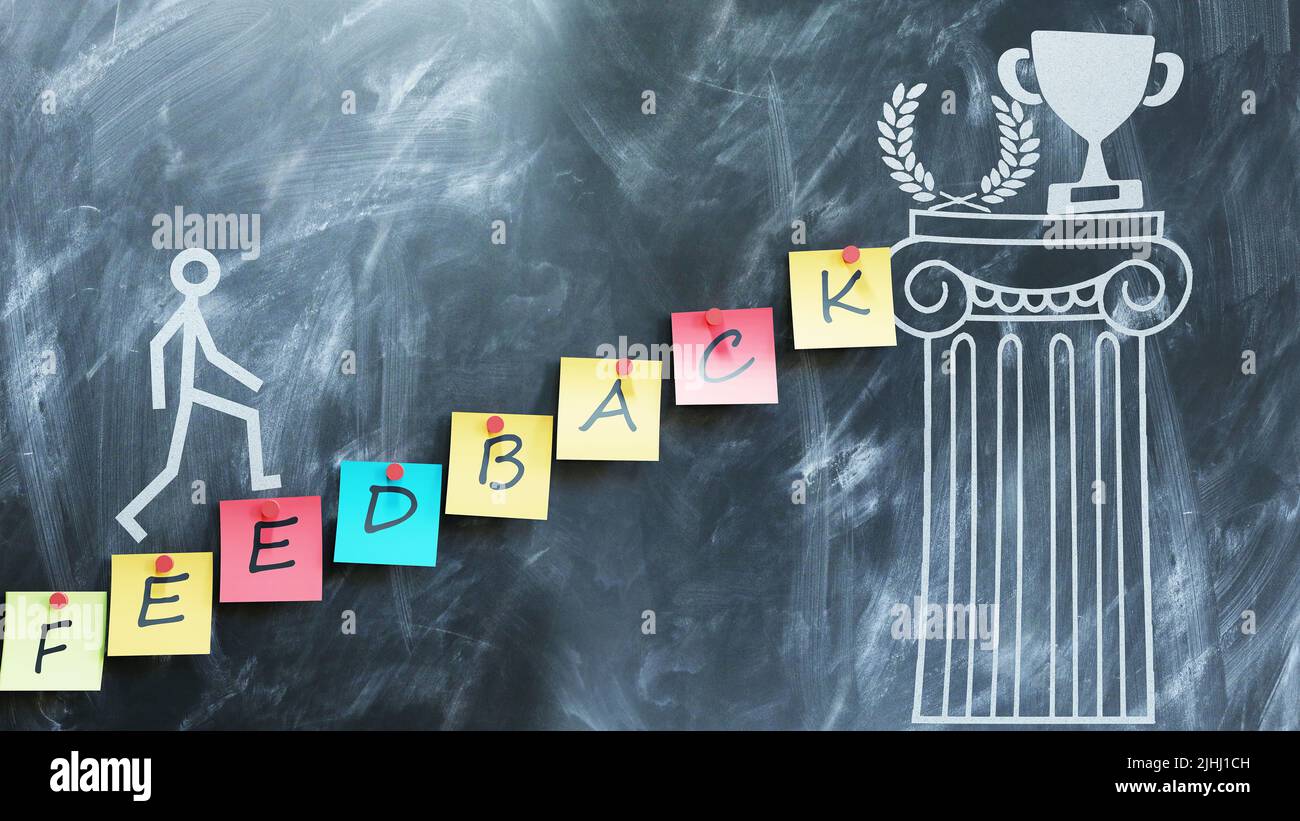 Feedback make steps to success, wealth and prosperity in personal and ...