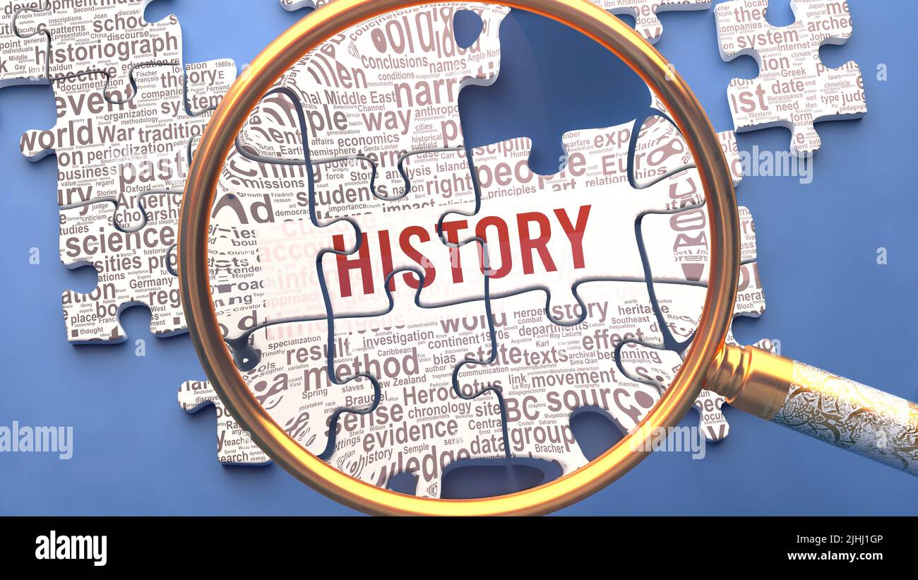 History as a complex and multipart topic under close inspection ...