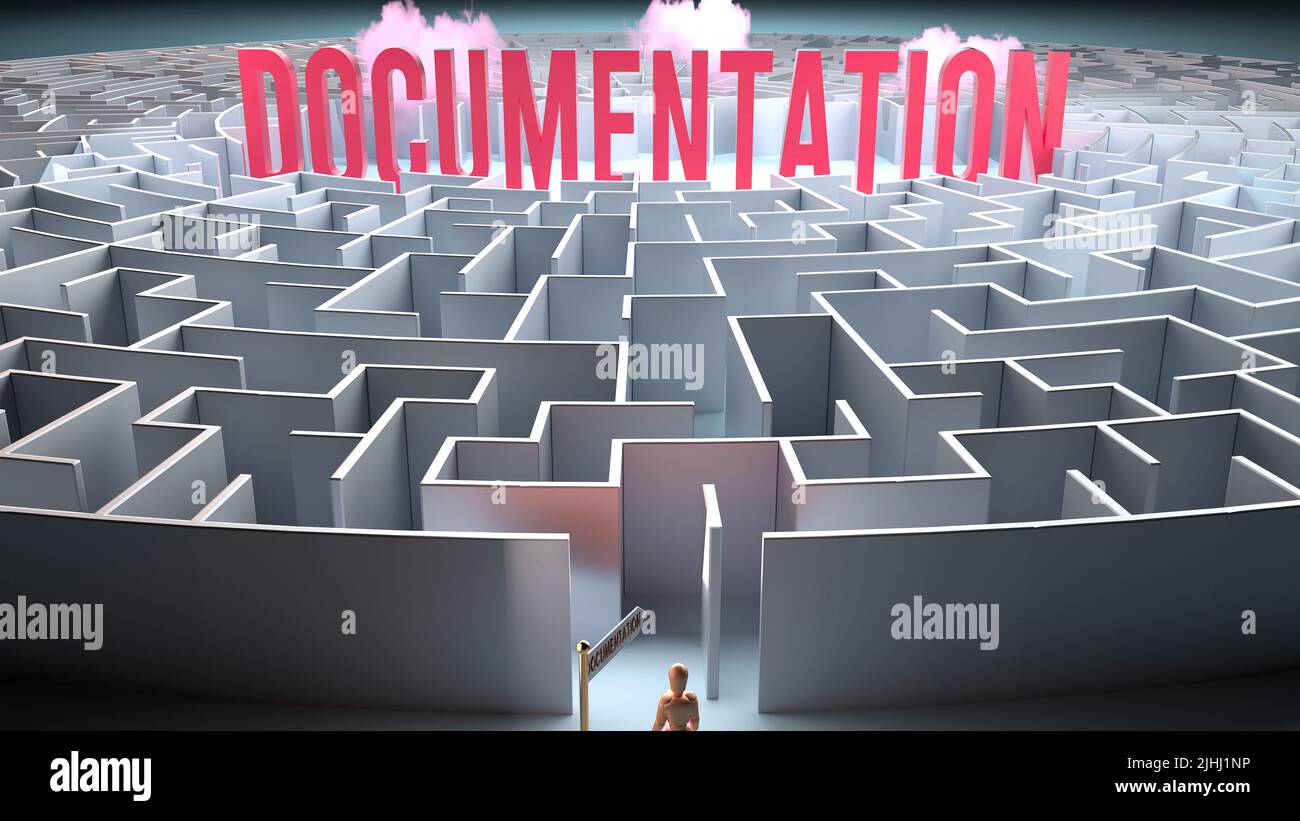 Documentation and a challenging path that leads to it - confusion and ...