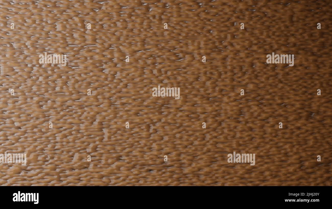 3D rendering. Brown texture with irregularities. Brown background from ...