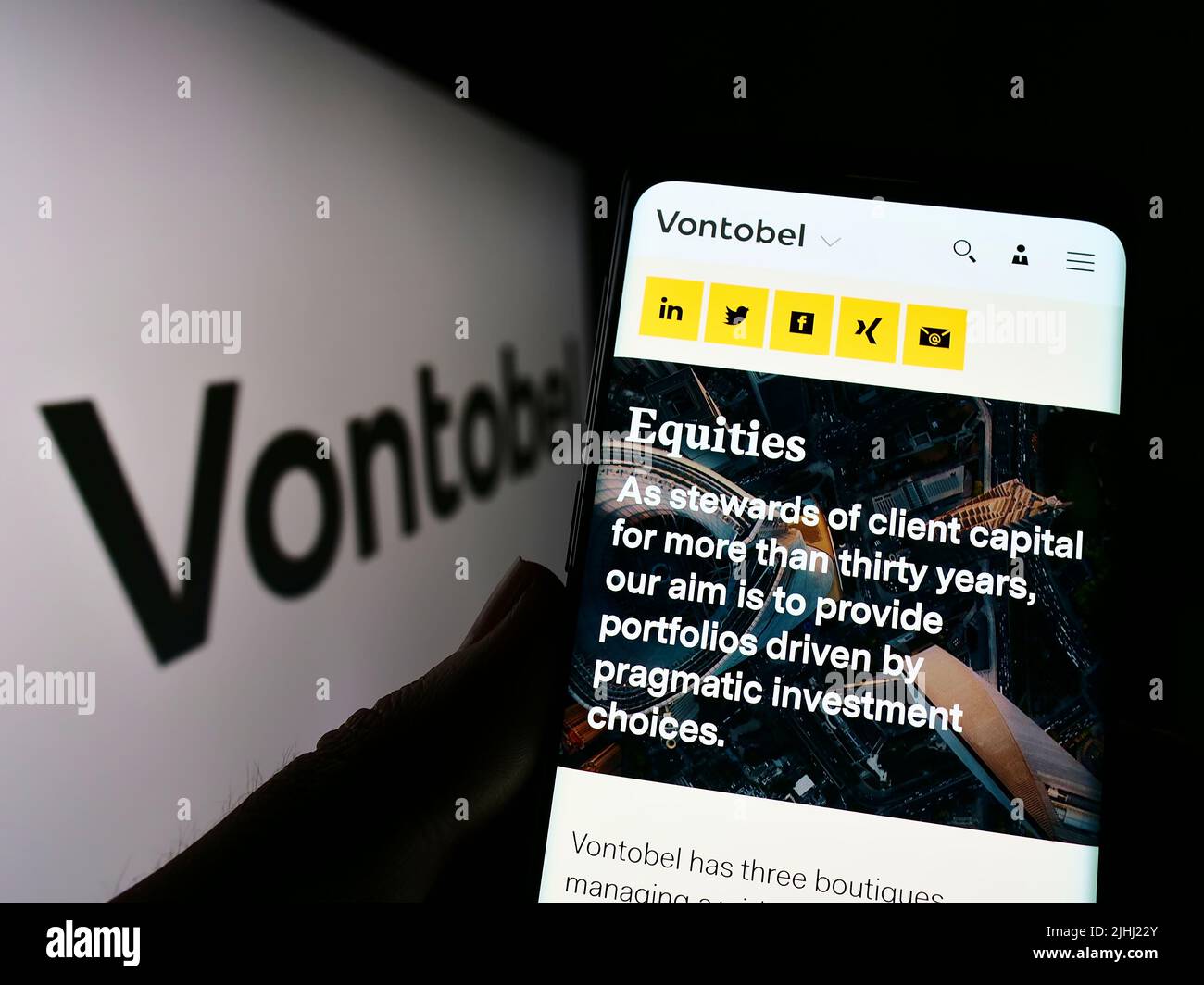 Vontobel logo hi-res stock photography and images - Alamy