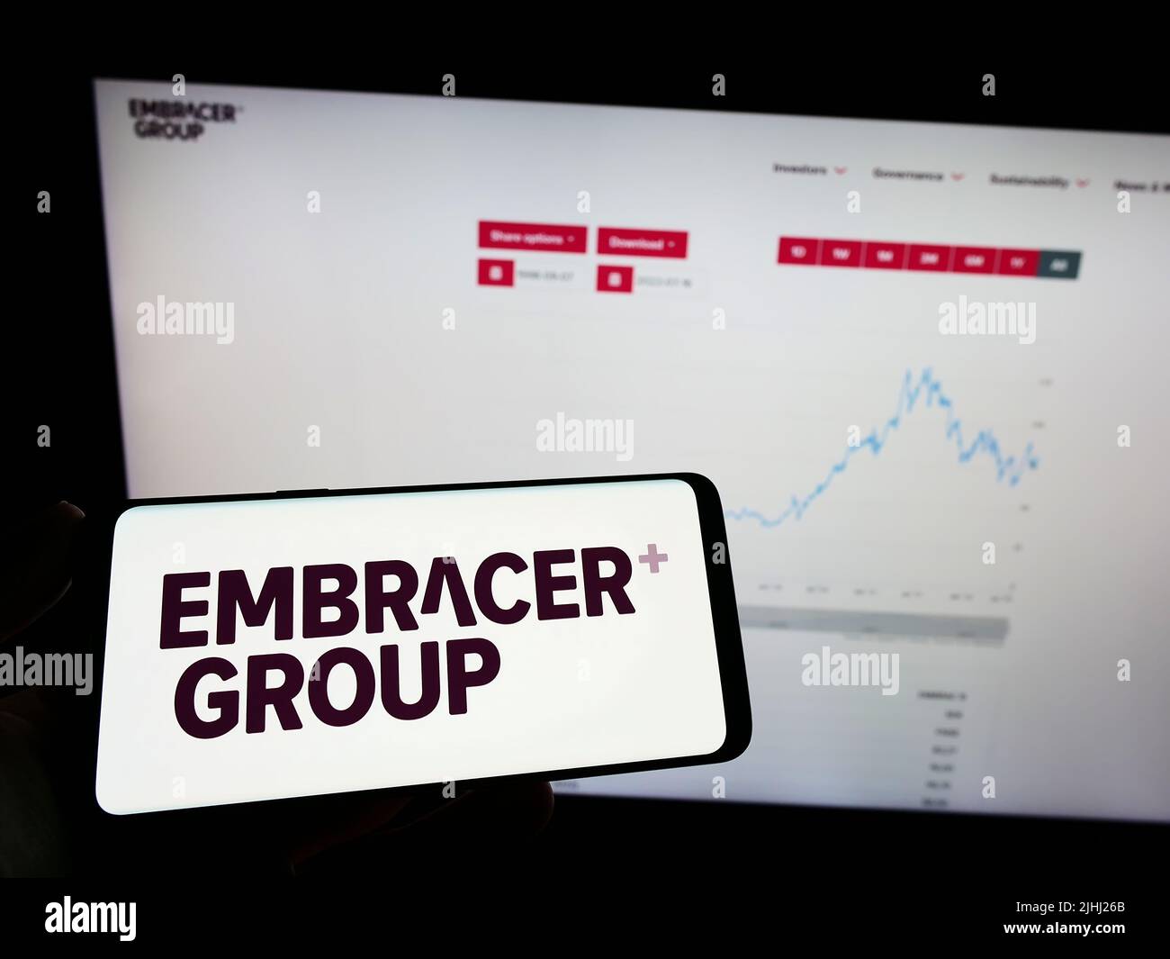 Embracer logo hi-res stock photography and images - Alamy