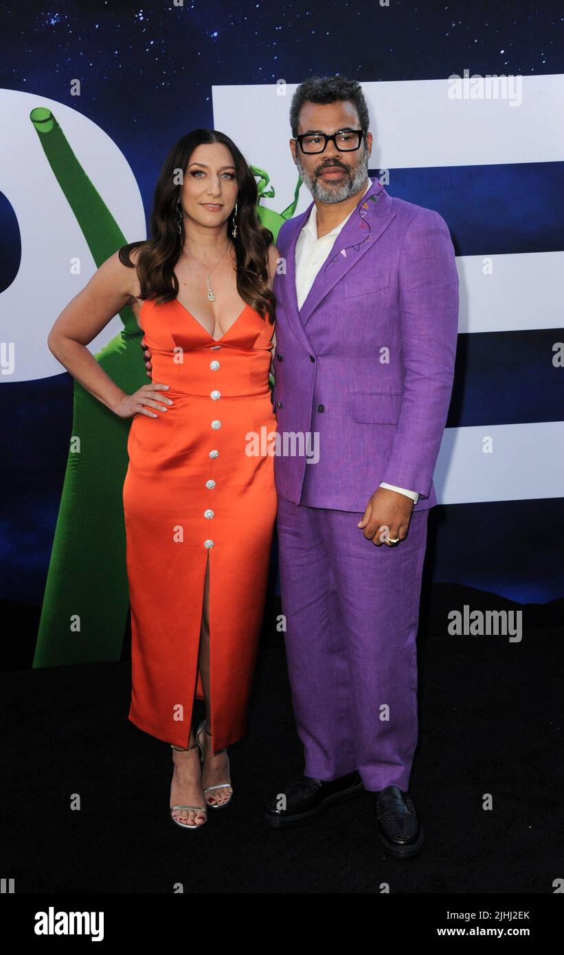 Chelsea peretti and jordan peele hi-res stock photography and images ...
