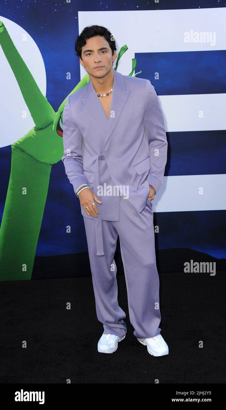 Los Angeles, CA. 18th July, 2022. Brandon Perea at arrivals for NOPE ...