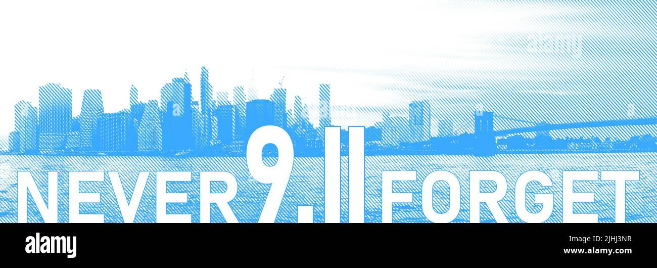 Manhattan skyline 2001 hi-res stock photography and images - Alamy