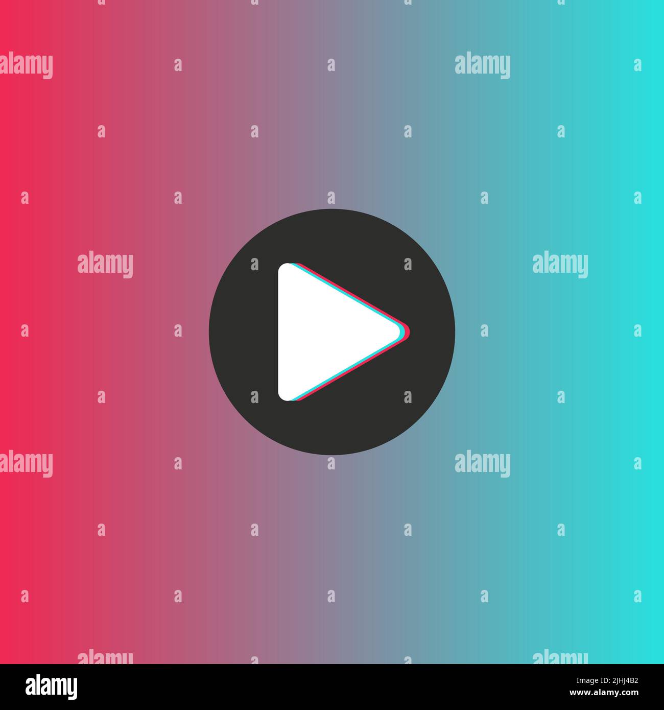 Play button sign vector illustration. Web design Stock Vector Image ...