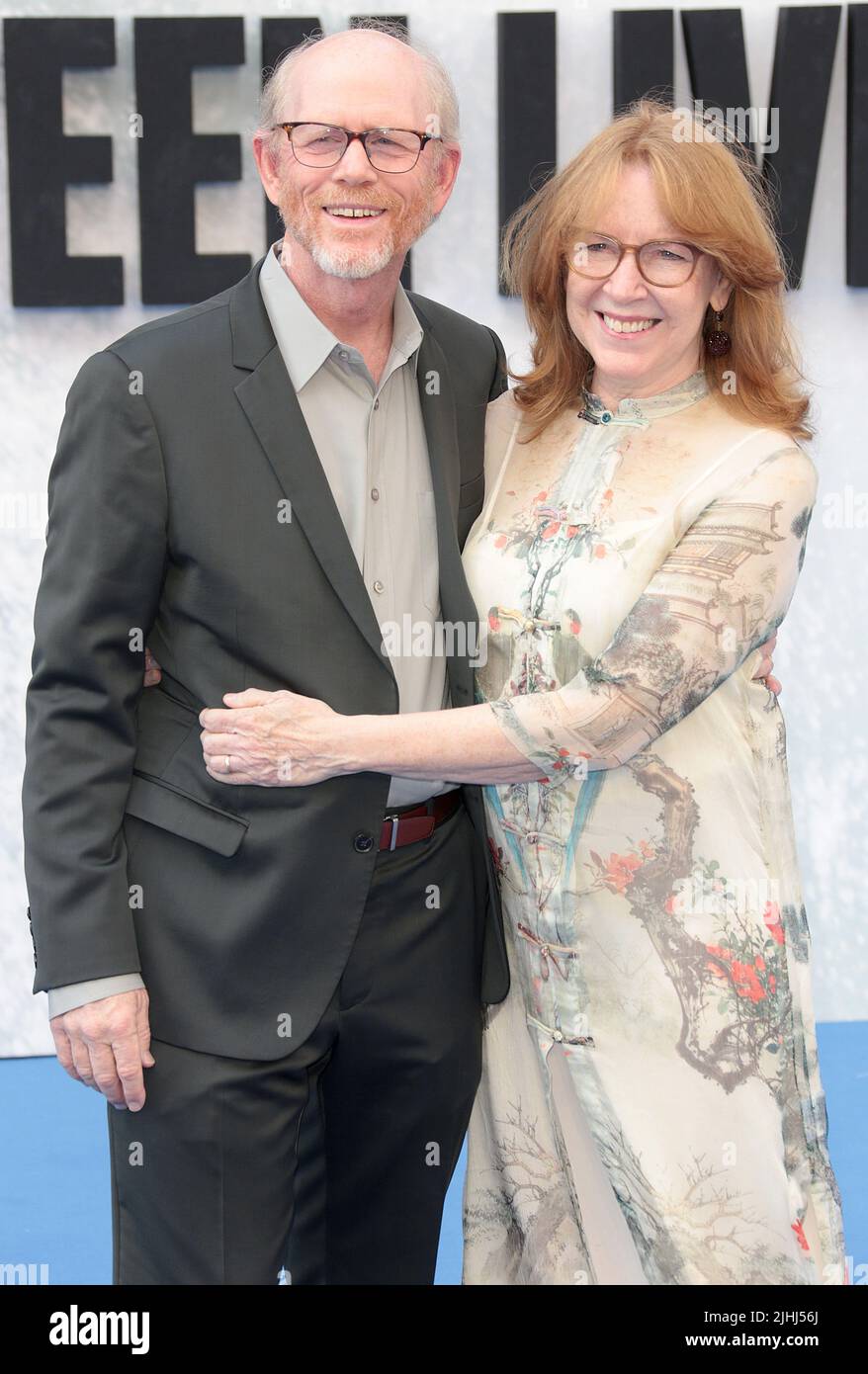 Jul 18, 2022 - London, England, UK - Ron Howard and Cheryl Howard ...