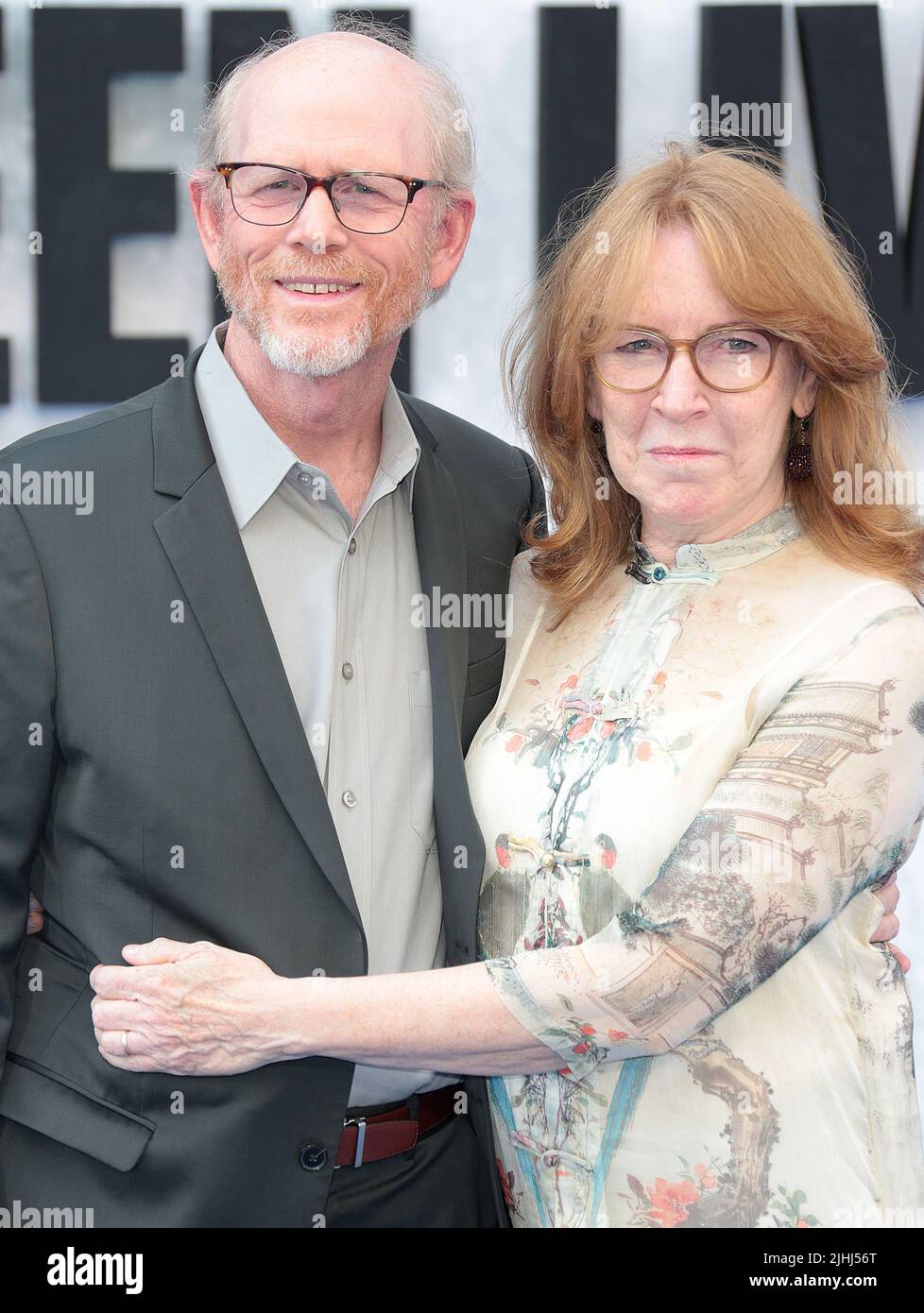 Jul 18, 2022 - London, England, UK - Ron Howard and Cheryl Howard ...