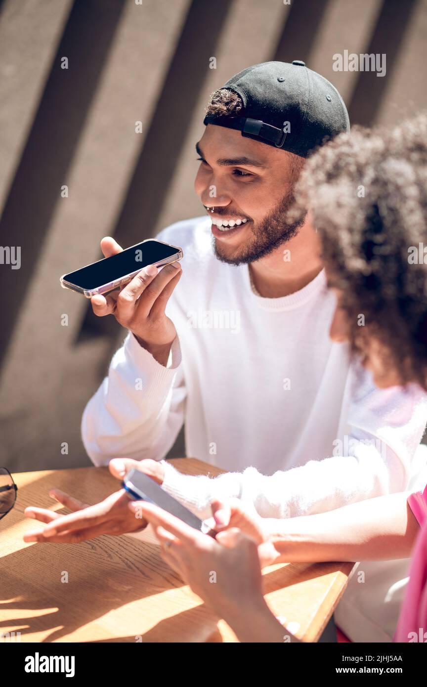 Voicde message hi-res stock photography and images - Alamy