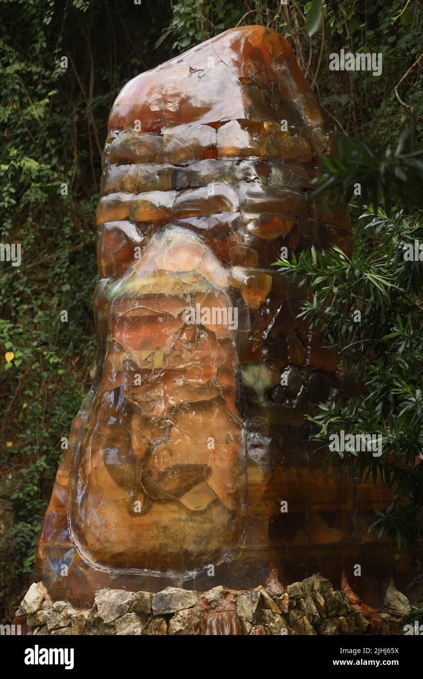 Amber Cove Jurassic Park Island,Amber Museum Dominican Republic Stock ...