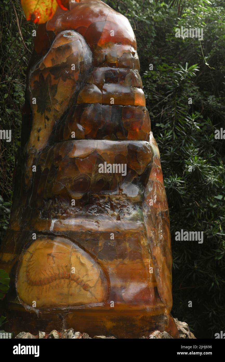 Amber Cove Jurassic Park Island,Amber Museum Dominican Republic Stock ...