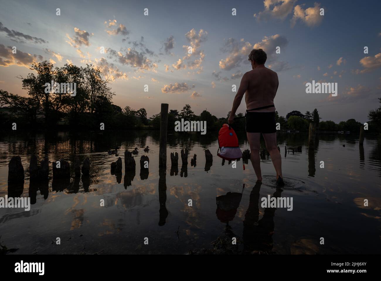 Henley on Thames, United Kingdom. 19th July 2022. On what may turn out ...