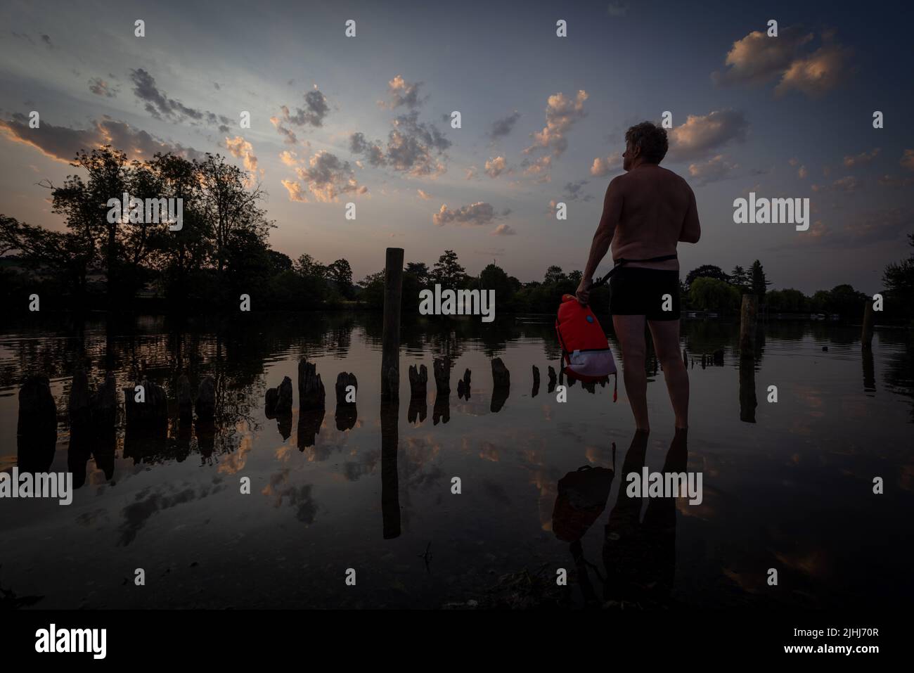 Henley on Thames, United Kingdom. 19th July 2022. On what may turn out ...