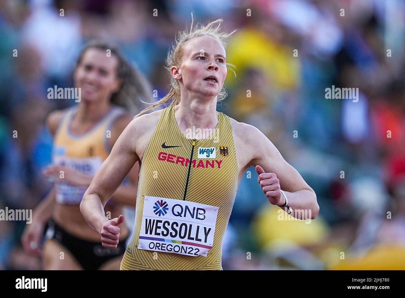 Eugene, USA. 18th July, 2022. Athletics: World Championships, Jessica ...