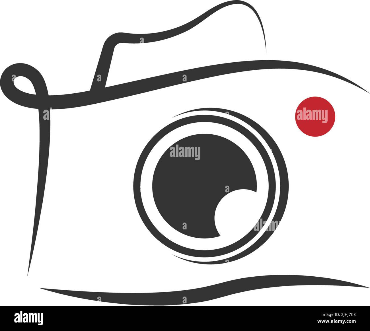 Camera icon logo design illustration template vector Stock Vector Image ...