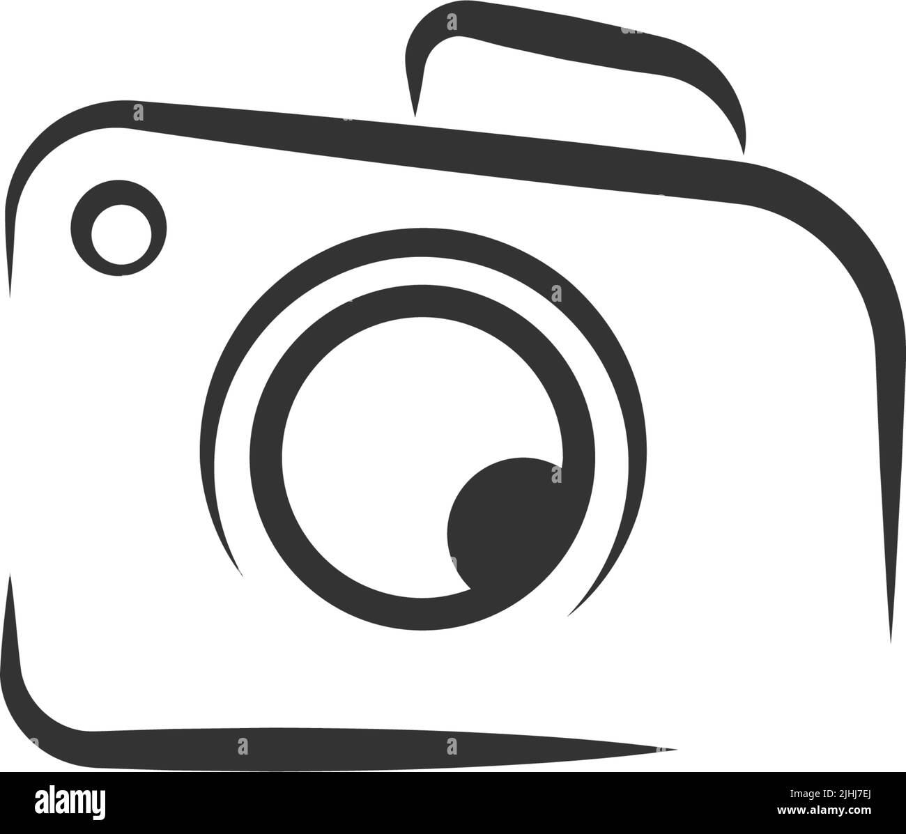 Camera icon logo design illustration template vector Stock Vector Image ...