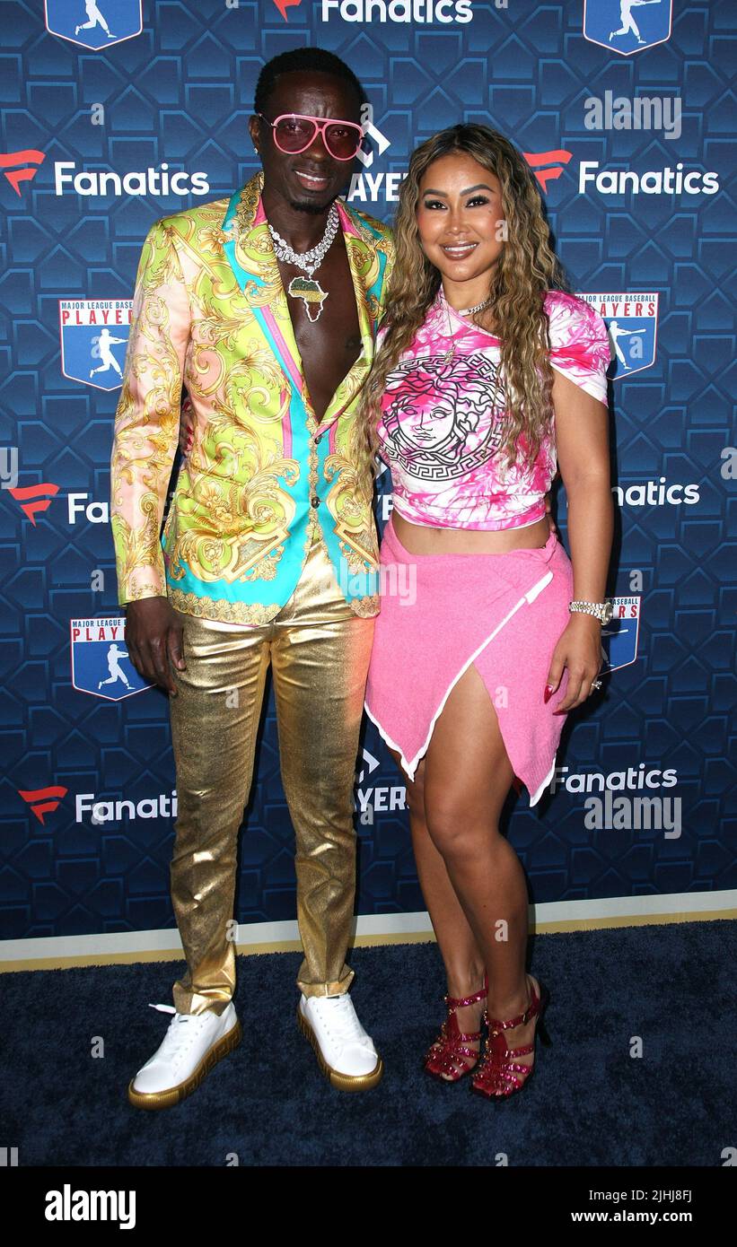 Los Angeles, California. July 18, 2022, Michael Blackson, Rada attends ...