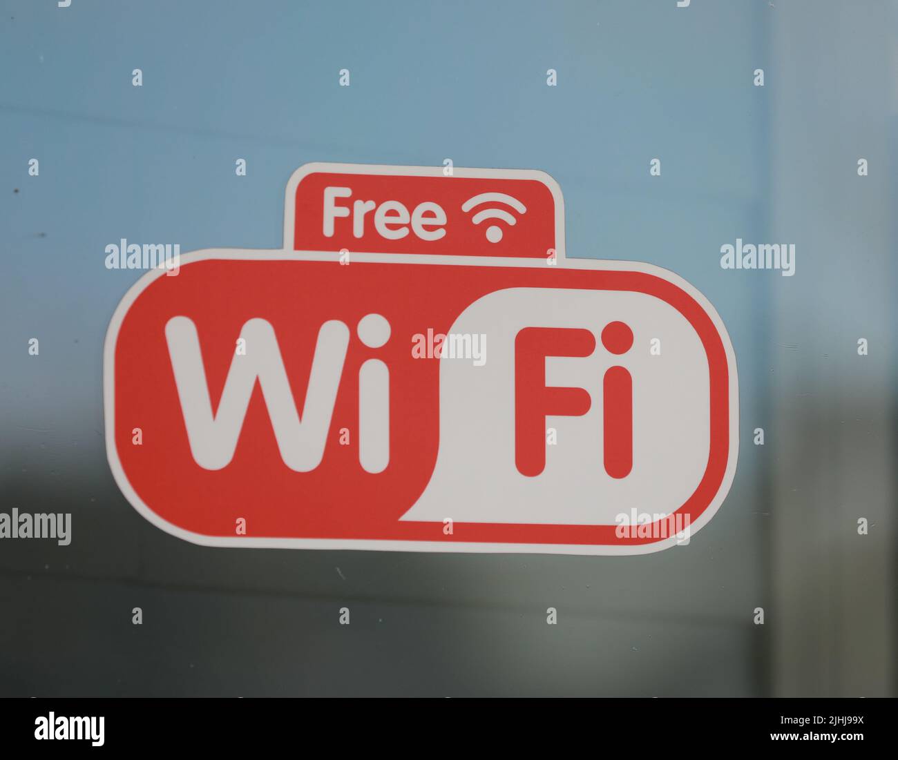 Free wifi sticker hi-res stock photography and images - Alamy