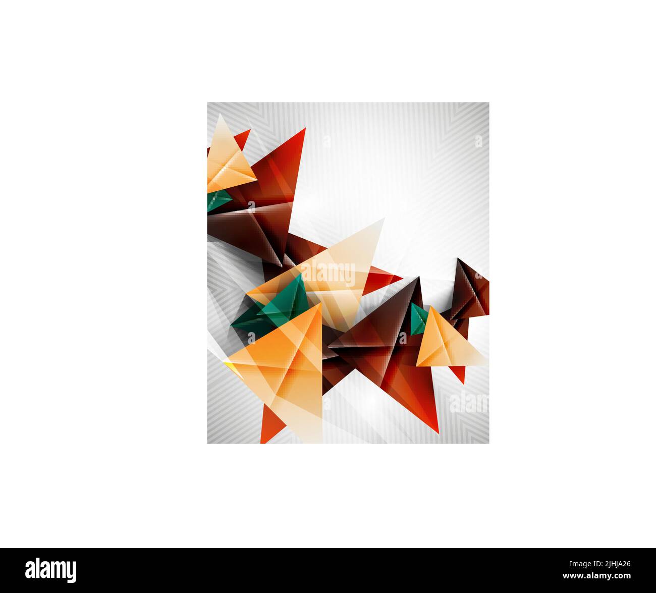 Geometric shape abstract triangle vector background Stock Vector Image ...