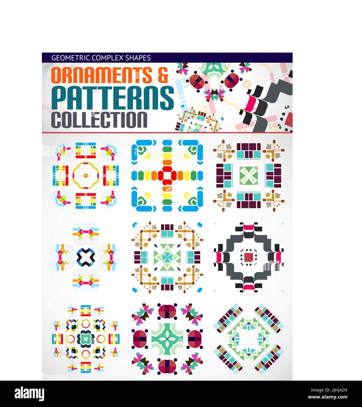 Abstract complex geometric patterns set Stock Vector Image & Art - Alamy Abstract complex geometric patterns set Stock Vector Image & Art - Alamy