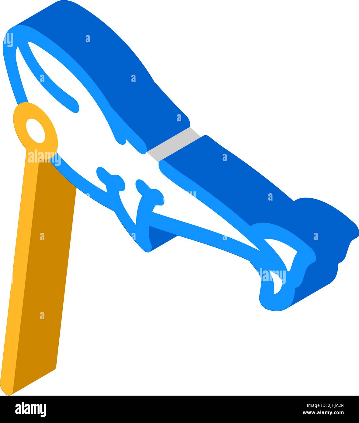 big inflatable kite isometric icon vector illustration Stock Vector ...