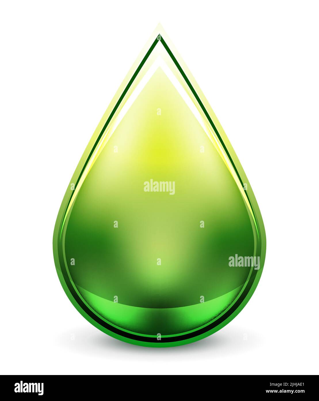 Abstract glossy vector water droplet icon Stock Vector Image & Art - Alamy