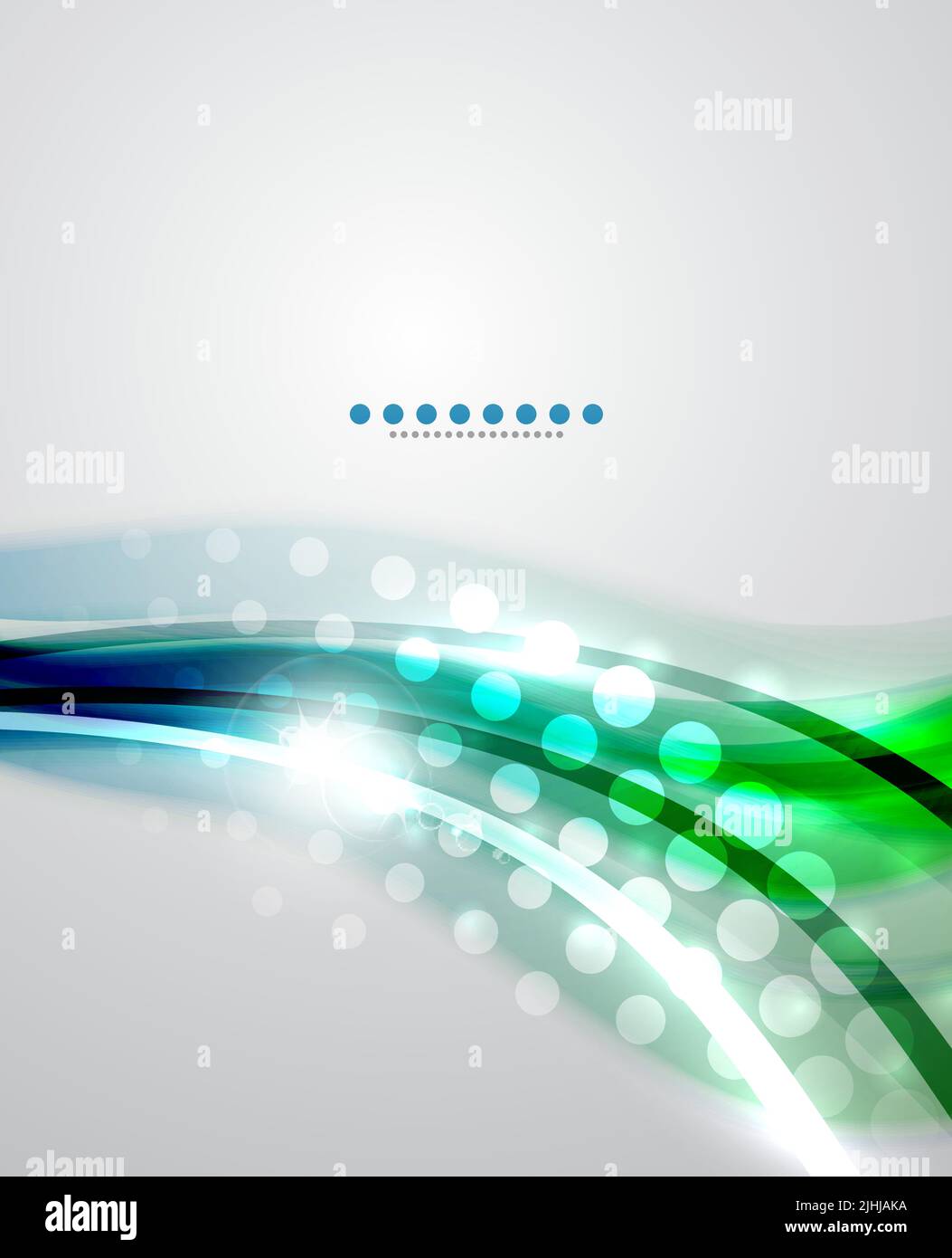Abstract vector background. Wave design with sample text Stock Vector ...