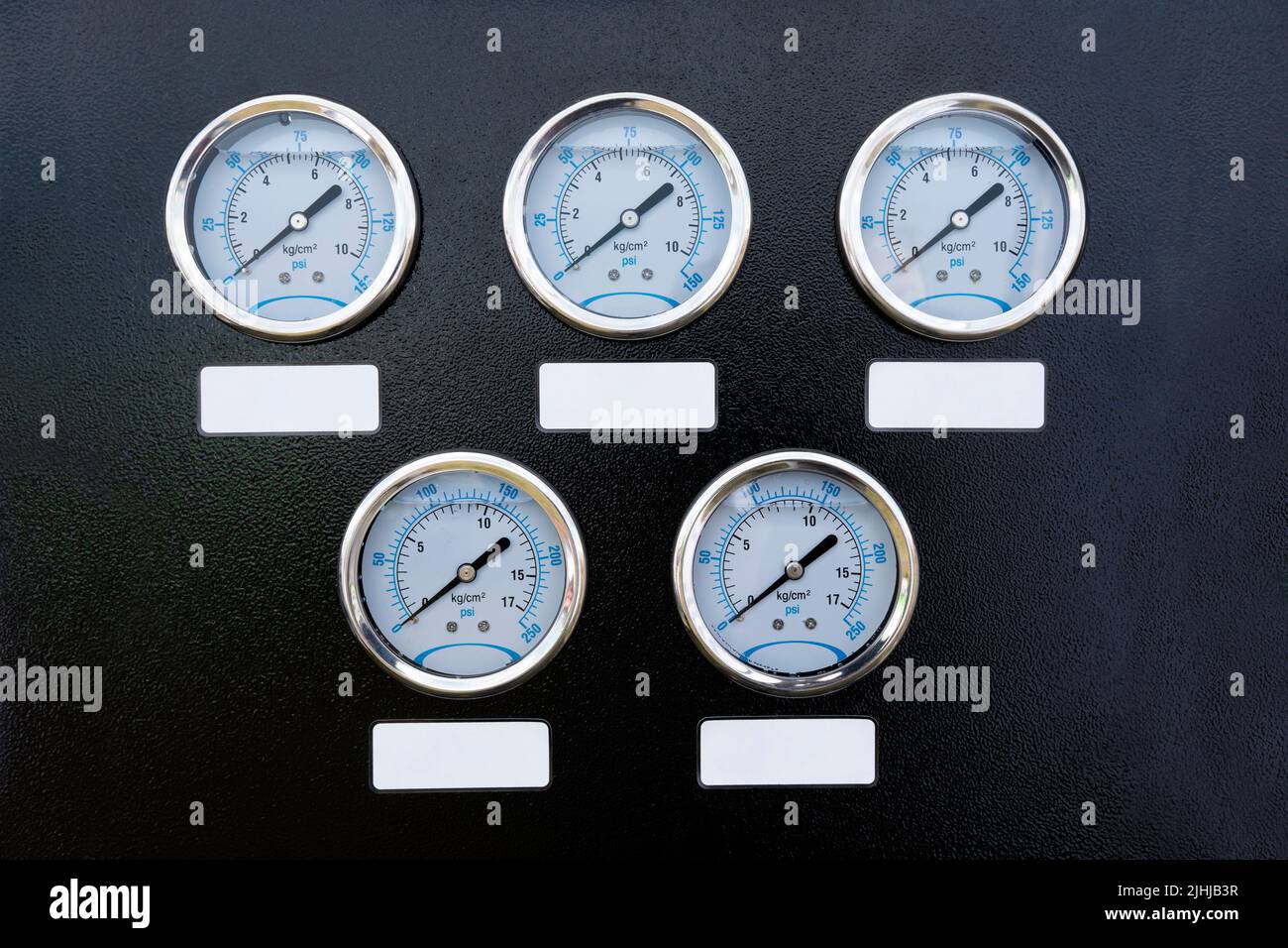Traditional instruments for measuring pressure. Mechanical pressure ...