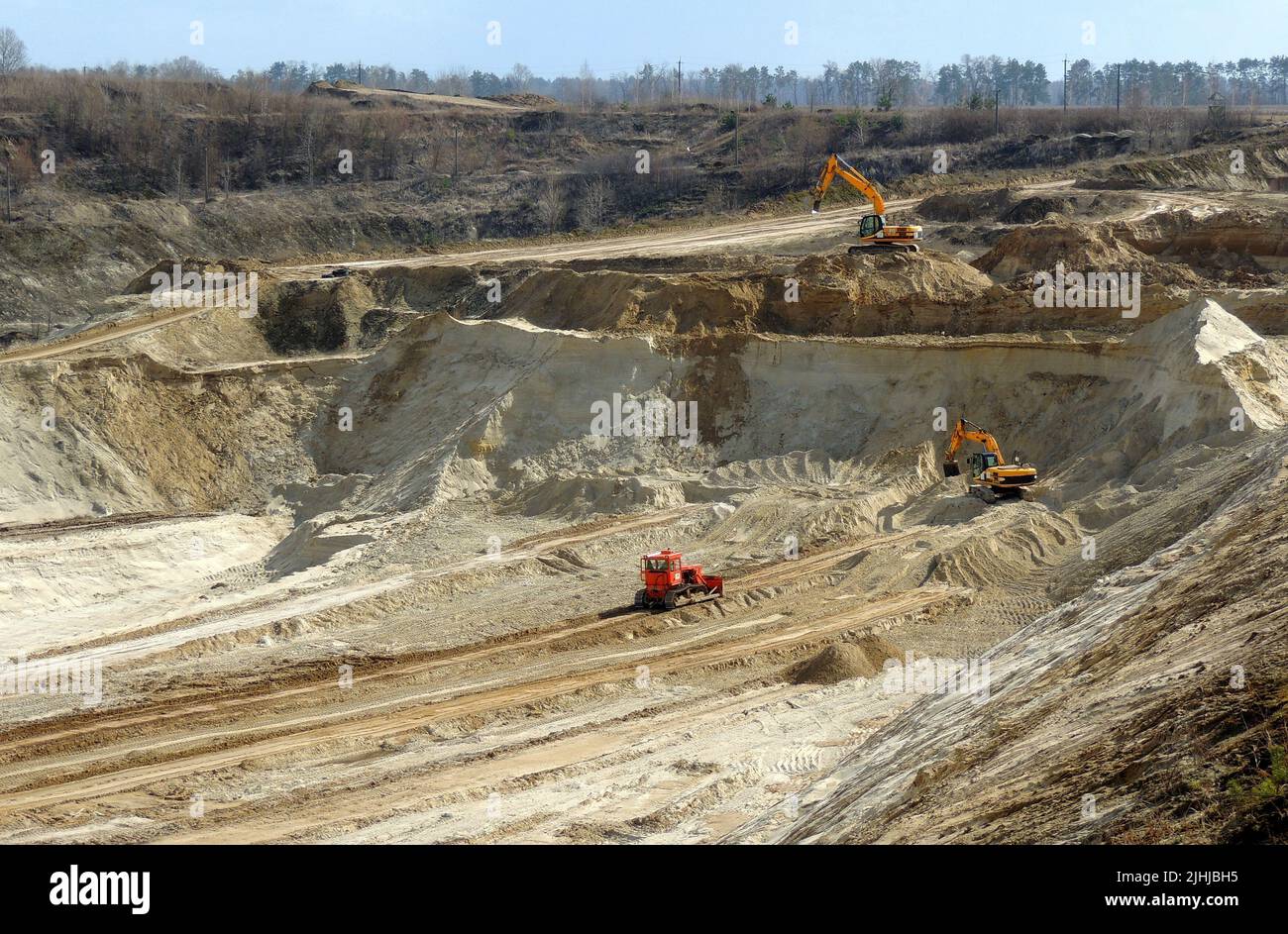 Clay extraction hi-res stock photography and images - Alamy