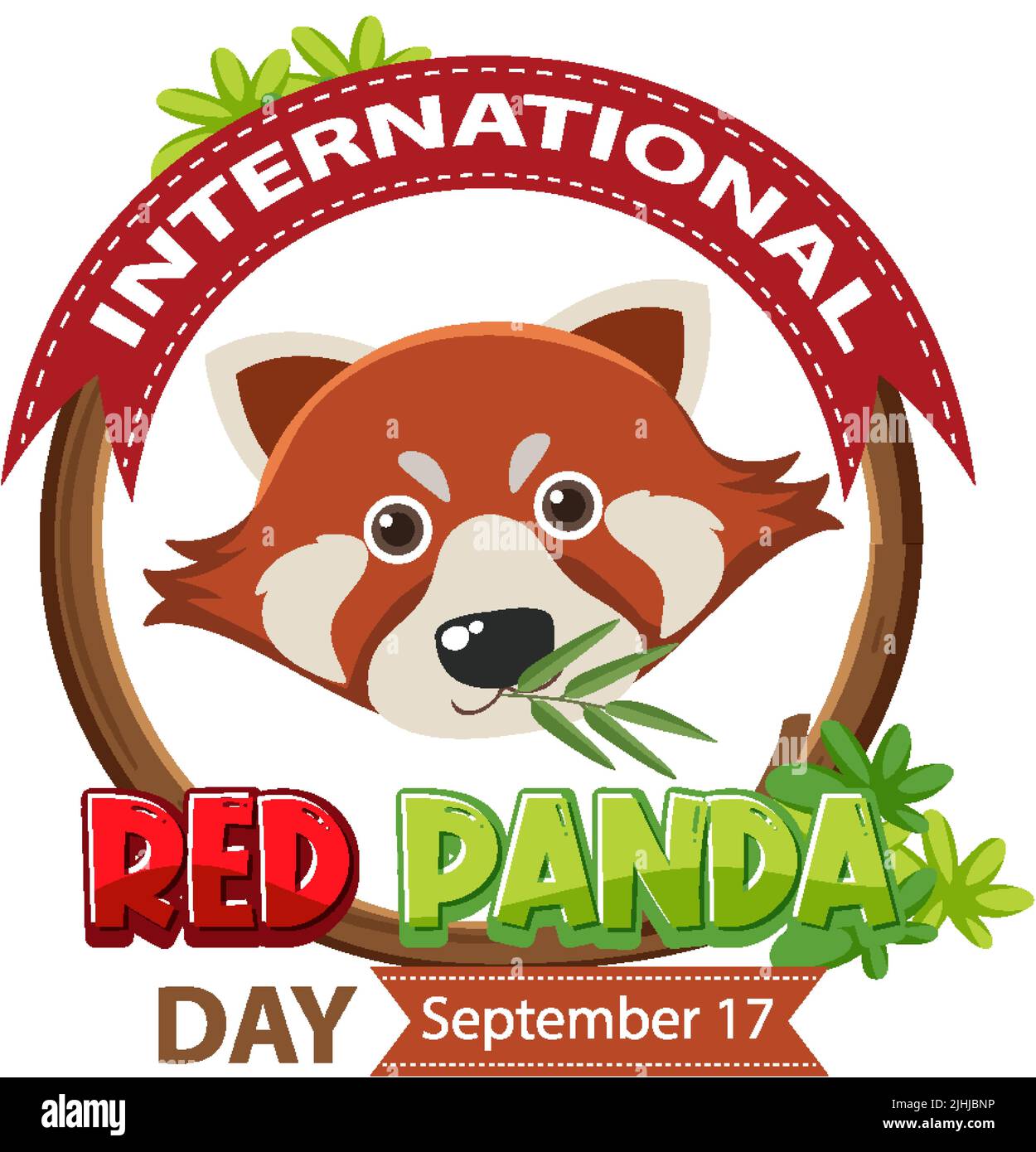 Artistic panda logo hi-res stock photography and images - Alamy