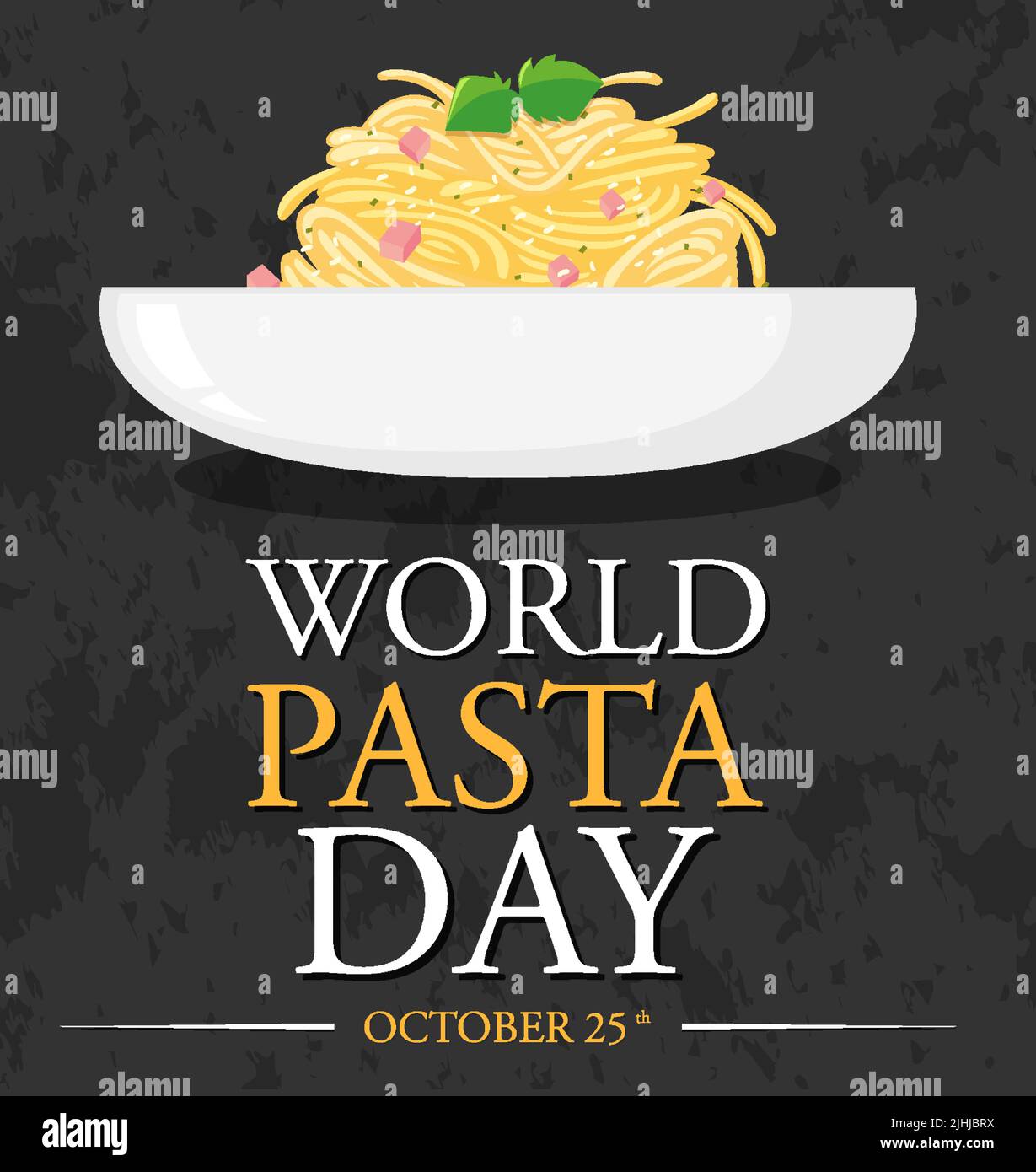 World Pasta Day Banner Design illustration Stock Vector Image & Art - Alamy