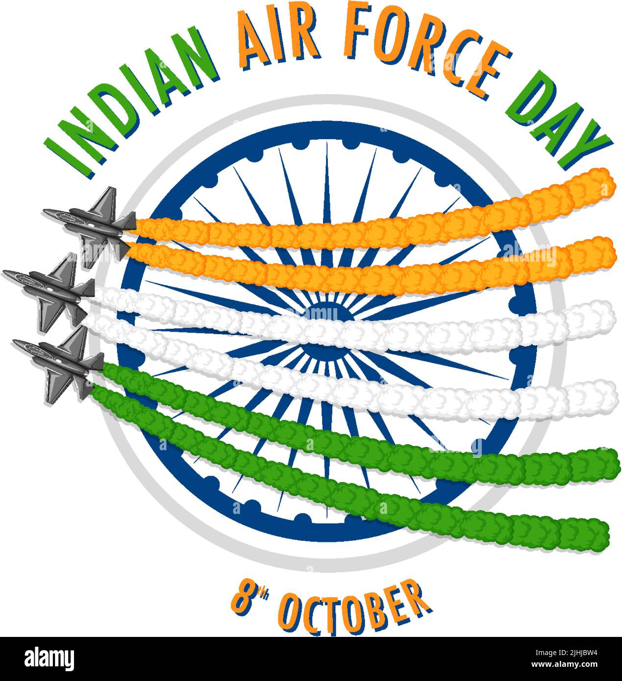 Indian Air Force Logo Vector