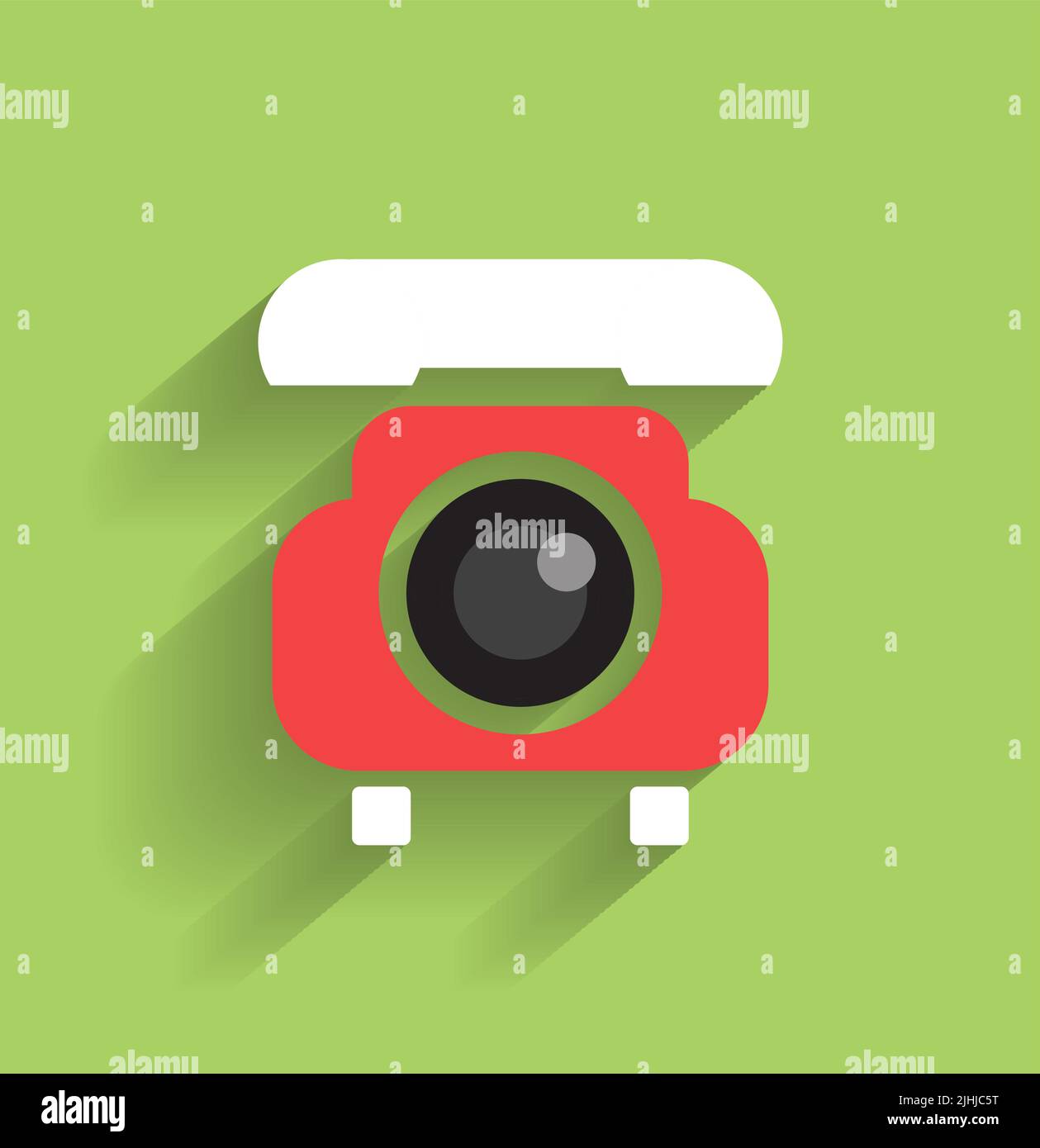 Vector phone flat icon Stock Vector Image & Art - Alamy