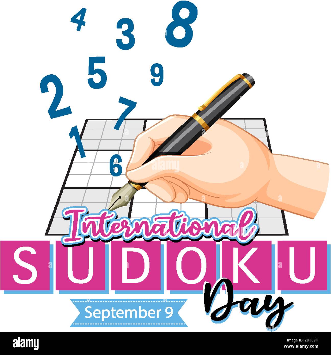 International sudoku day hi-res stock photography and images - Alamy