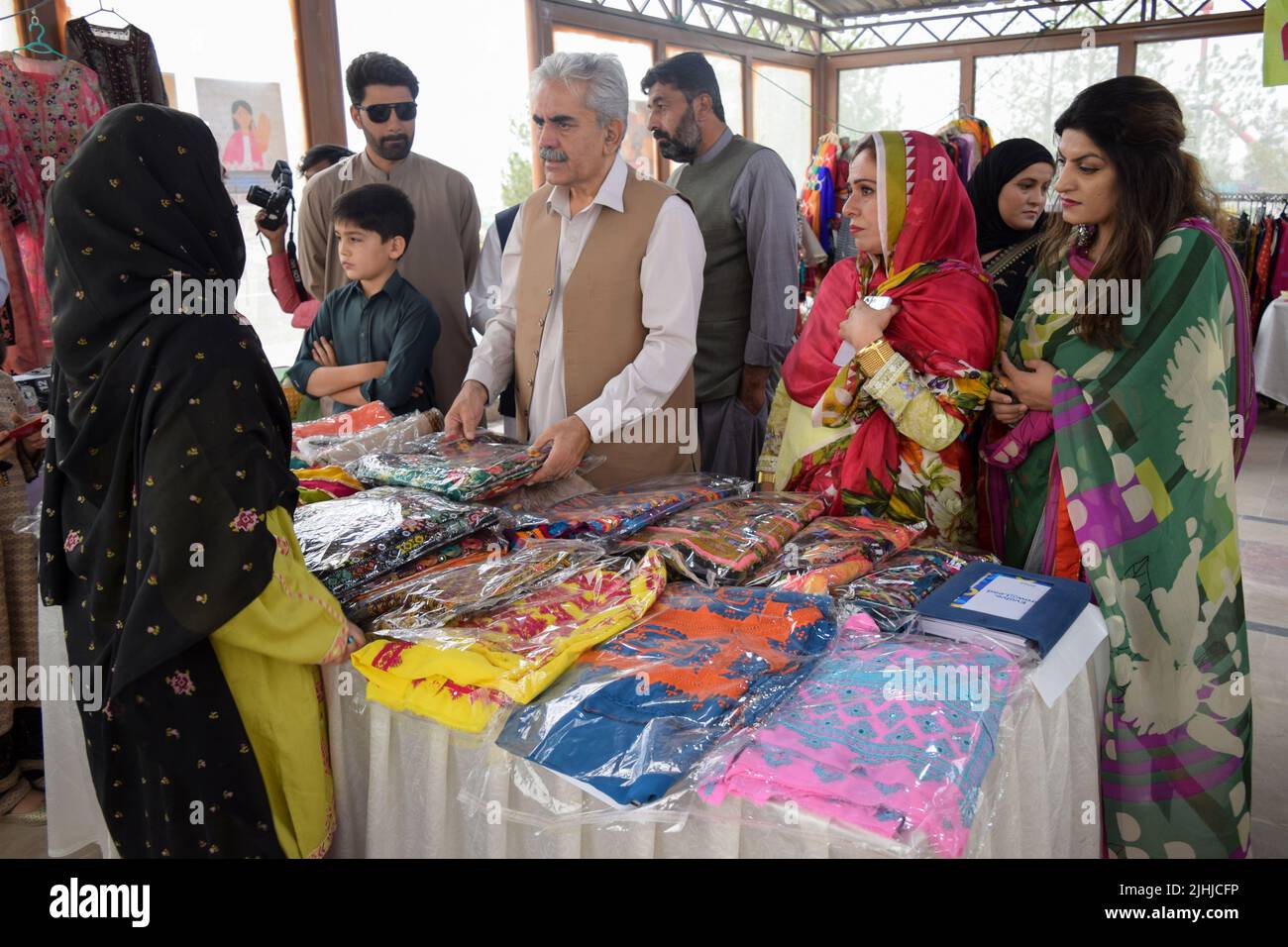 QUETTA, Pakistan. June 17-2022: Secretary for Women Development ...