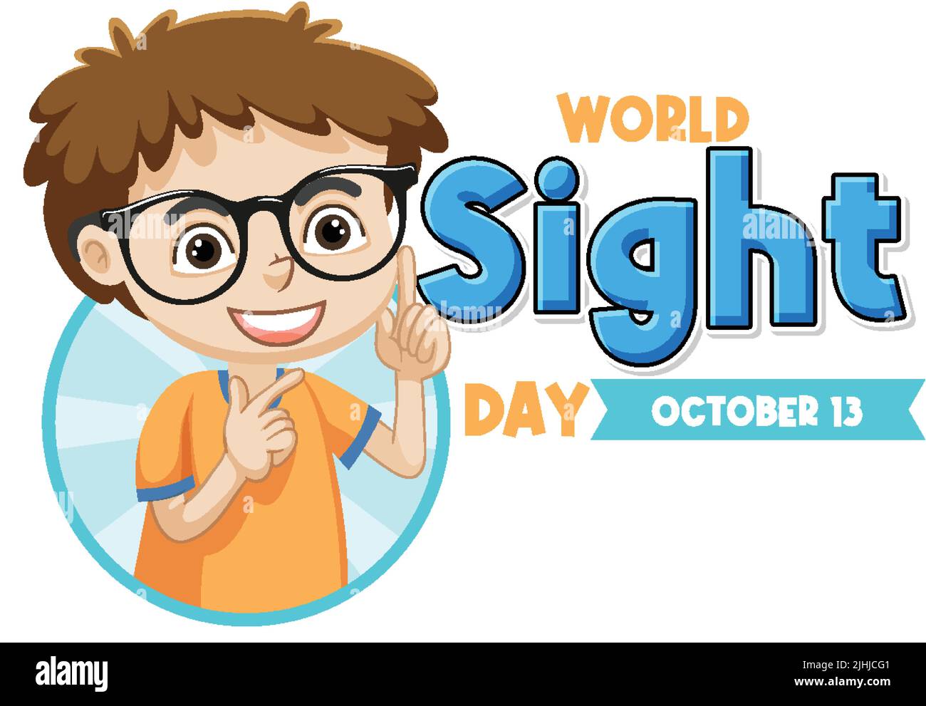 World Sight Day Poster Template illustration Stock Vector Image & Art ...