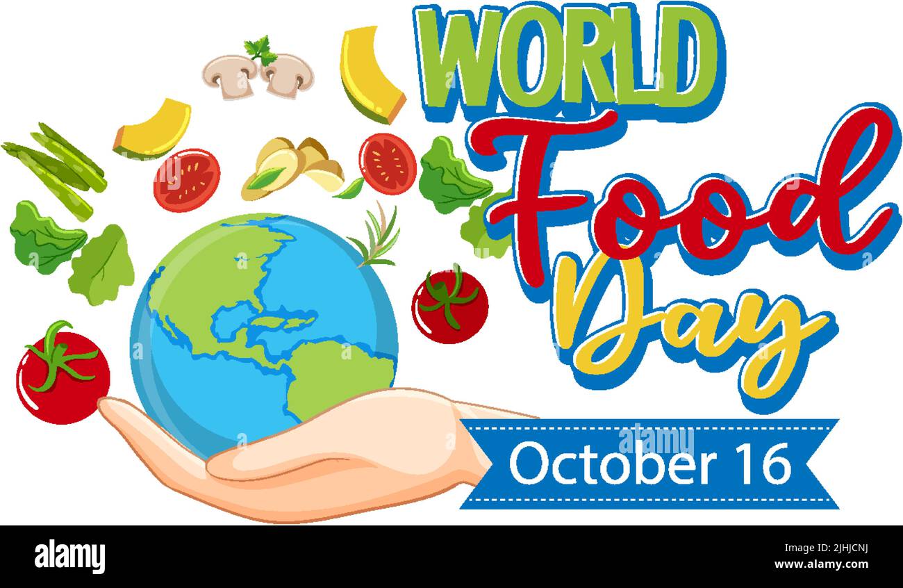 World Food Day Poster Design illustration Stock Vector Image & Art - Alamy